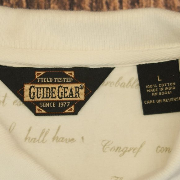 Guide Gear | Shirts | Guide Gear Polo Shirt Mens Red White Blue ...